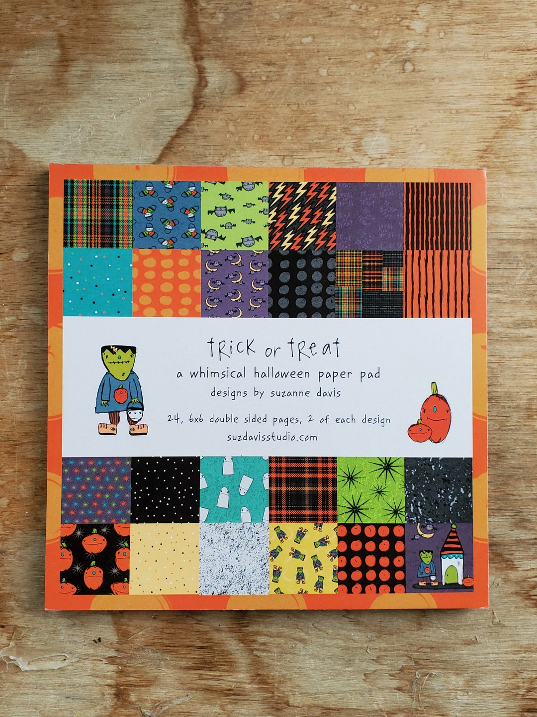Halloween...paper Pad...trick or Treat - Etsy