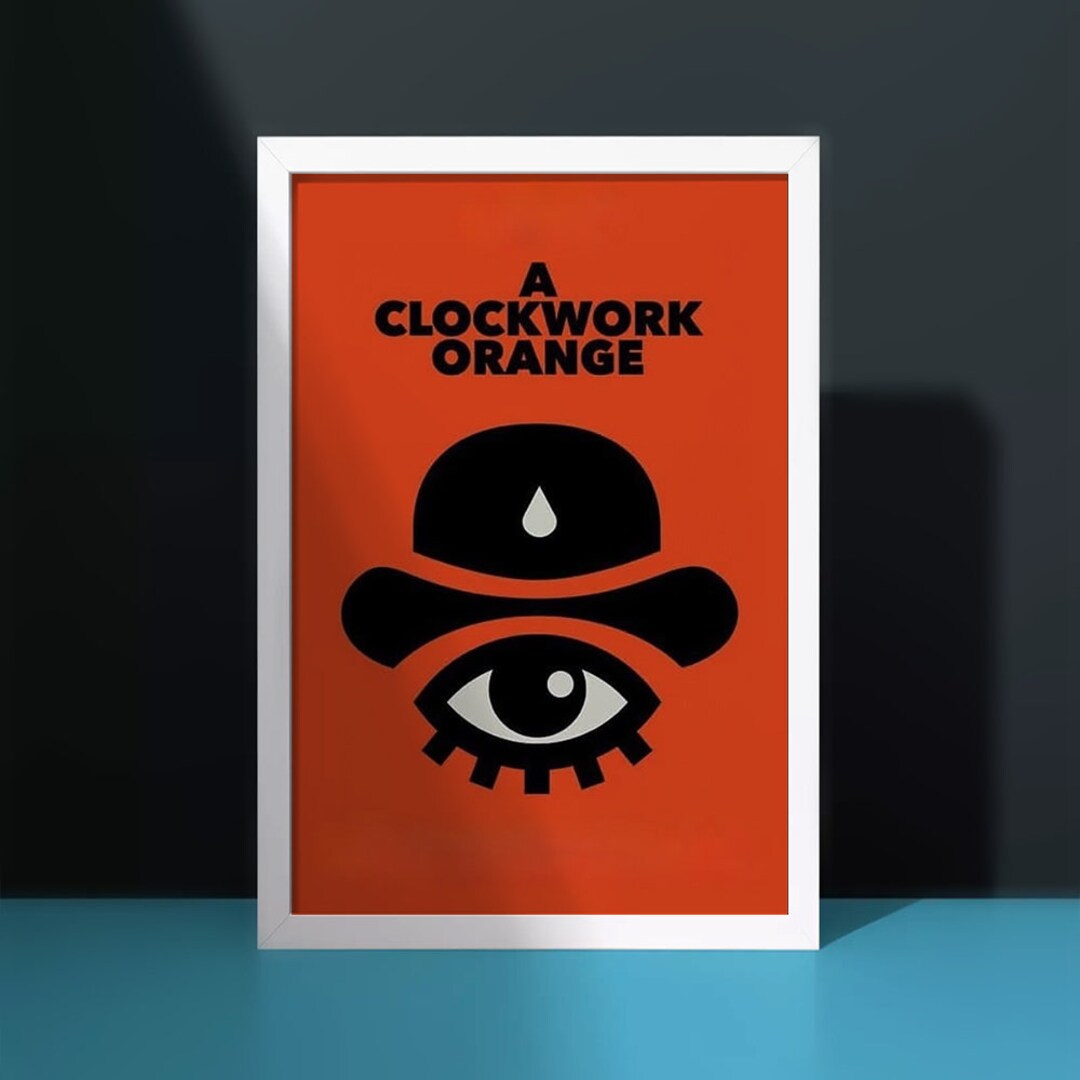 A Clockwork Orange Movie Poster Film Fan Collectibles Vintage Movie ...