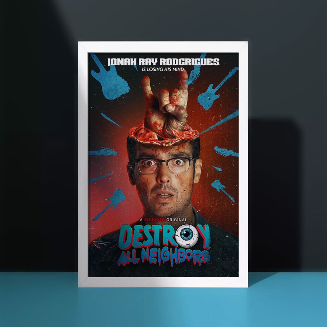 Destroy All Neighbors Movie Poster Film Fan Collectibles Vintage Movie ...