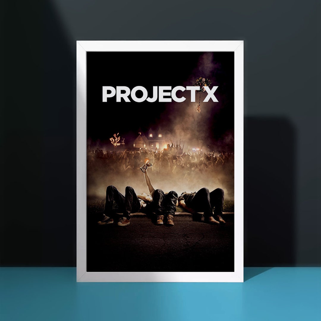 Project X Movie Poster Film Fan Collectibles Vintage Movie Poster Home Decor Wall Art Poster ...