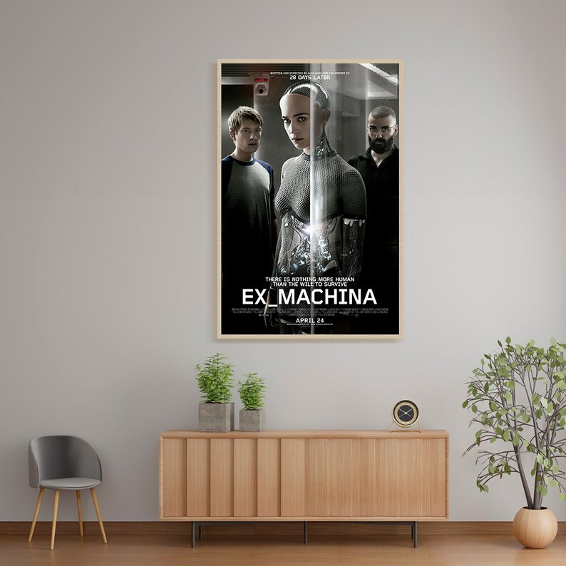 Ex Machina Movie Poster Film Fan Collectibles Vintage Movie Poster Home ...