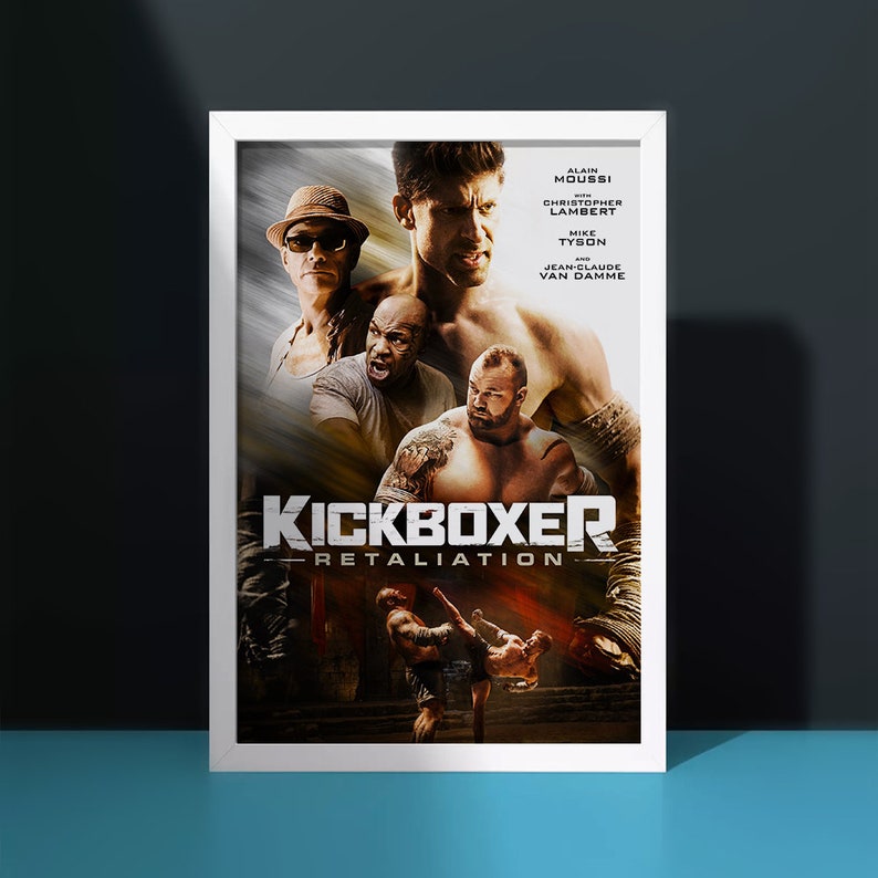 Kickboxer Retaliation Movie Poster Film Fan Collectibles Vintage Movie ...