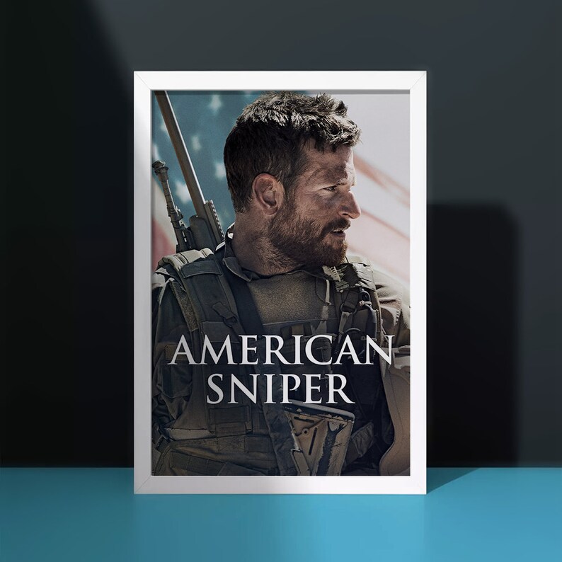 American Sniper Movie Poster Film Fan Collectibles Vintage Movie Poster ...