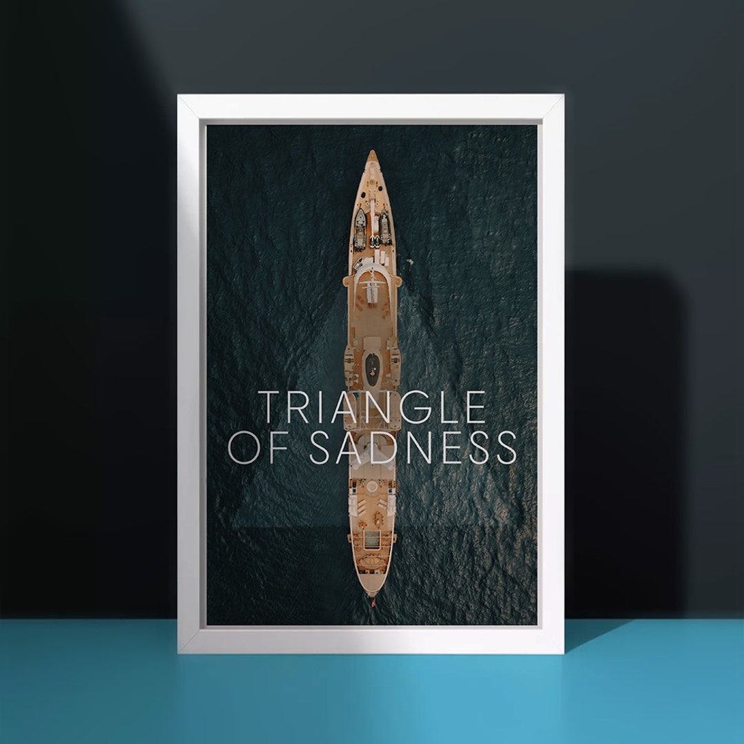 Triangle of Sadness Movie Poster Film Fan Collectibles Vintage Movie ...