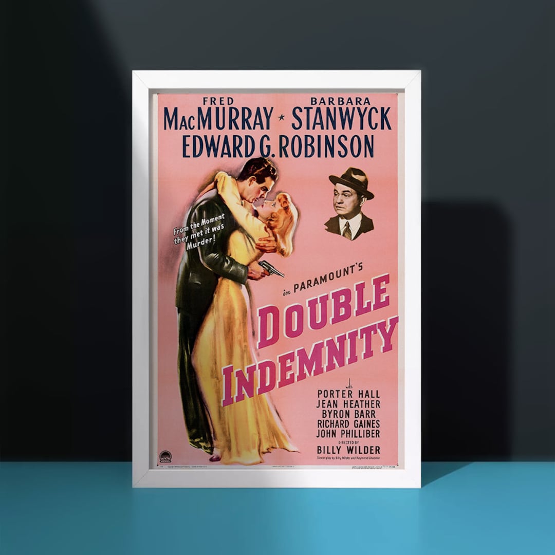 Double Indemnity Movie Poster Film Fan Collectibles Vintage Movie ...