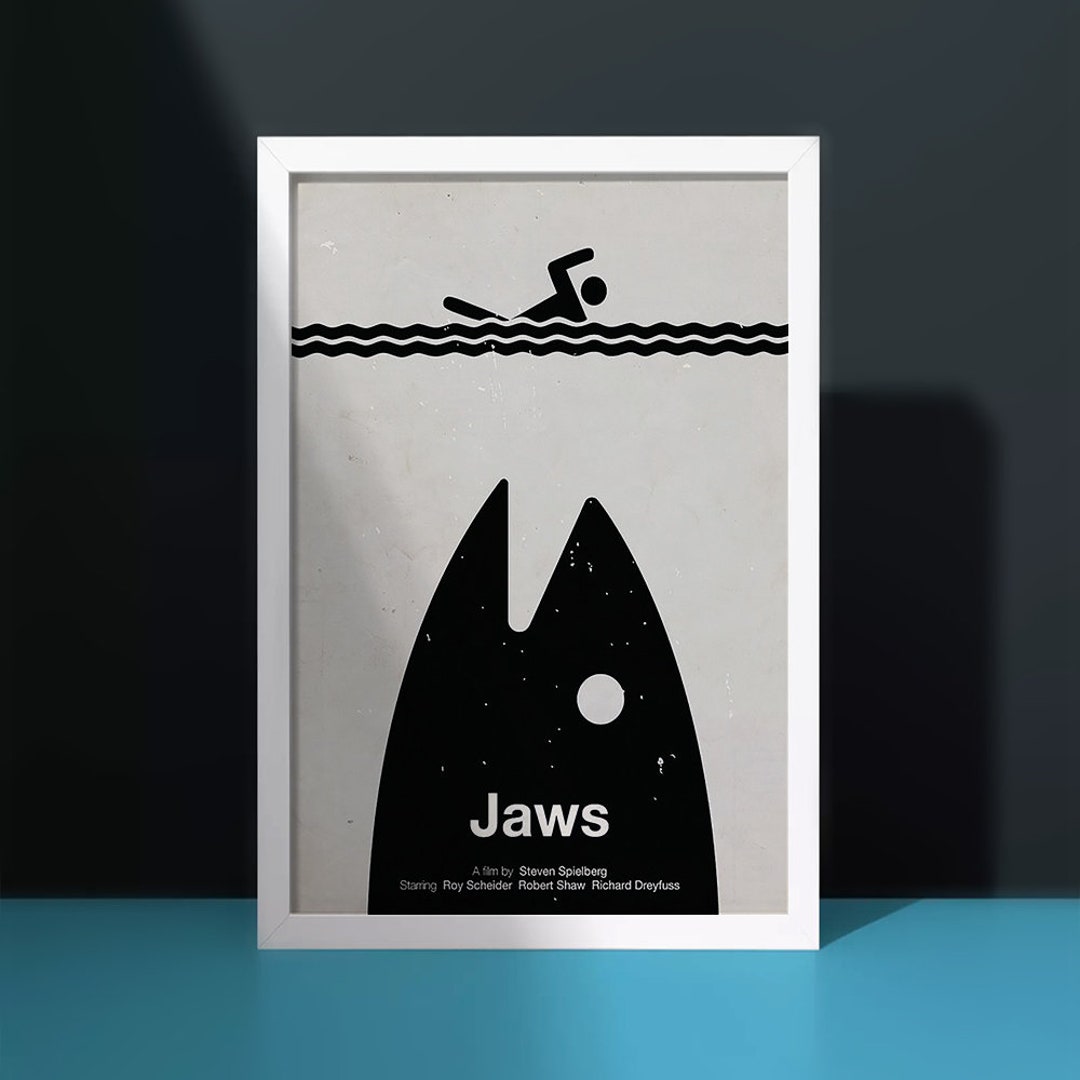 Jaws Movie Poster Film Fan Collectibles Vintage Movie Poster Home Decor ...
