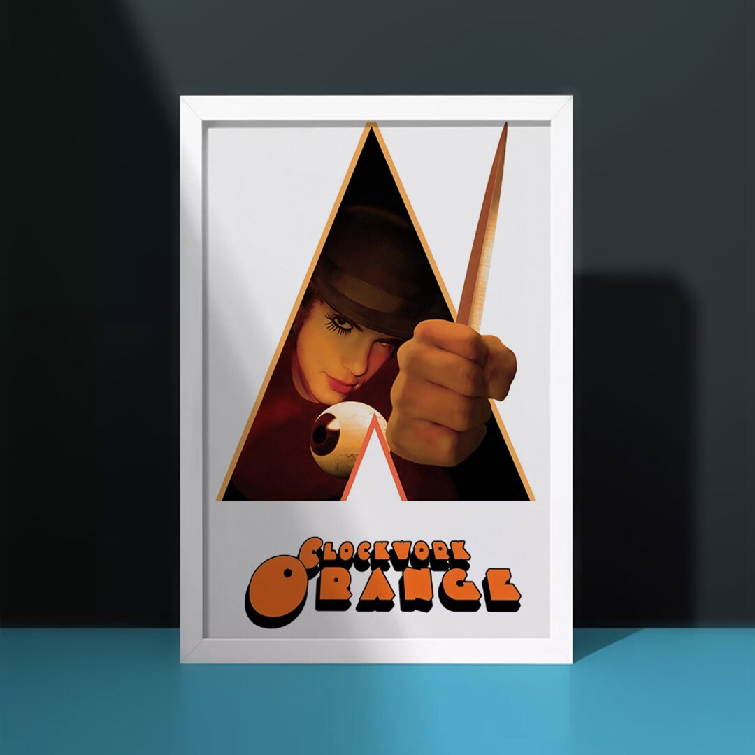 A Clockwork Orange Movie Poster Film Fan Collectibles Vintage Movie ...