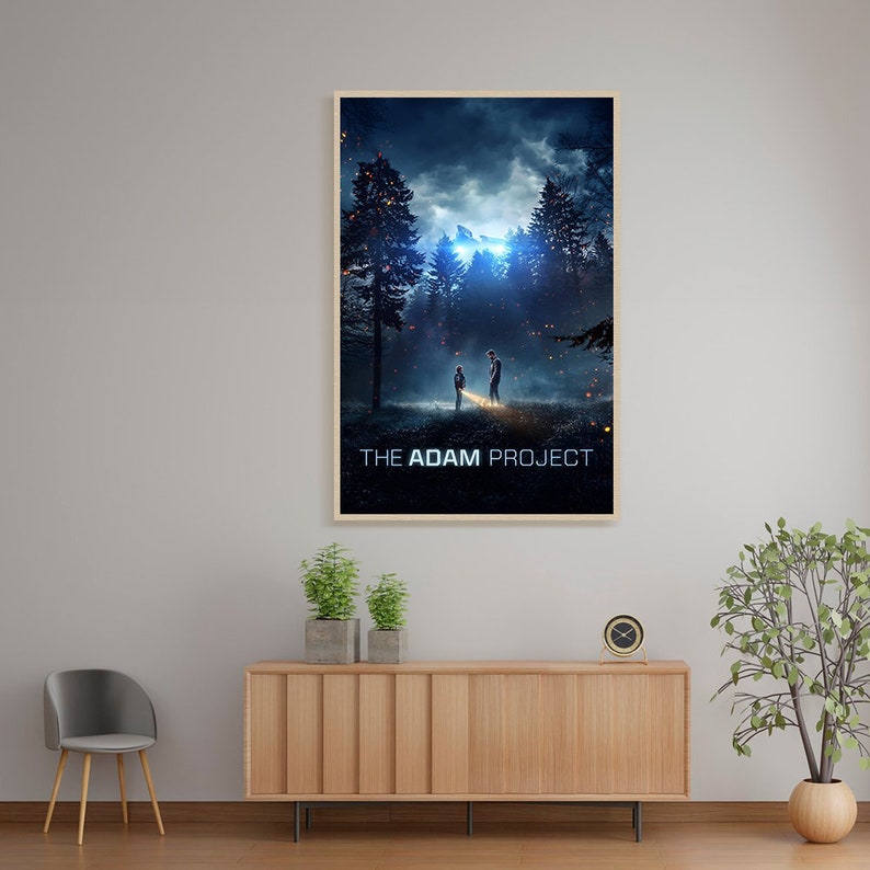 The Adam Project Movie Poster Film Fan Collectibles Vintage Movie ...