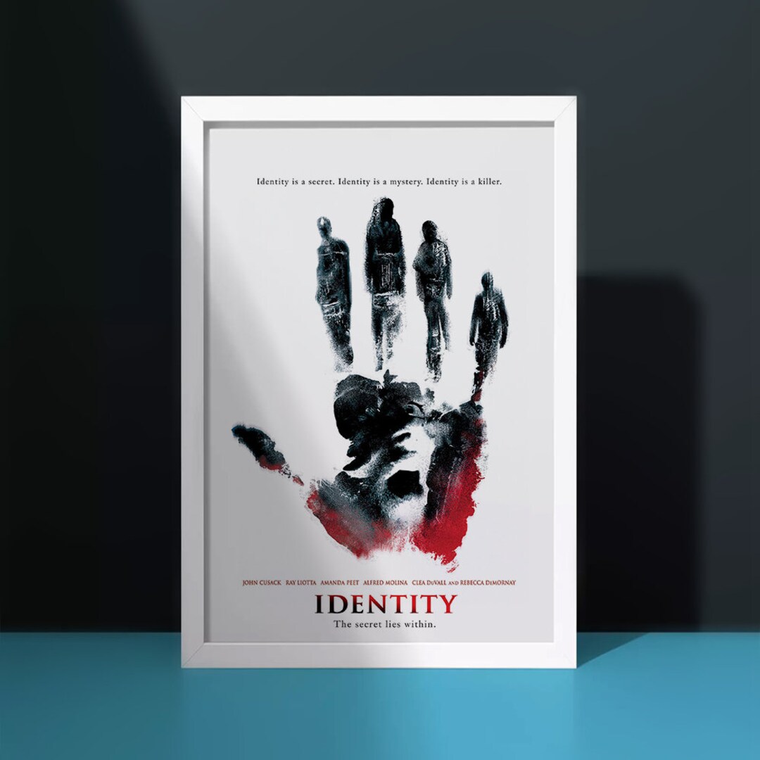 Identity Movie Poster Film Fan Collectibles Vintage Movie Poster Home ...