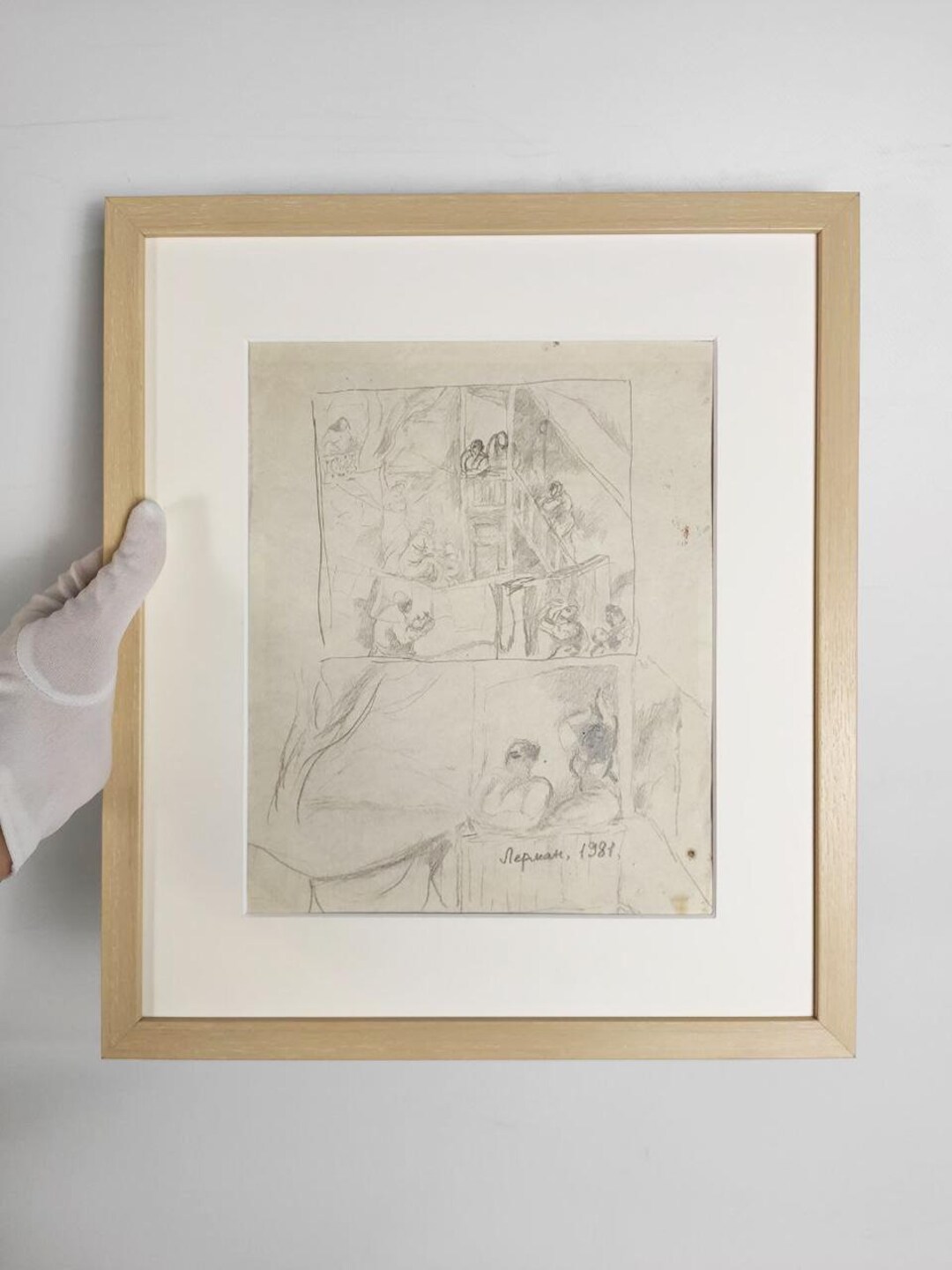 Pencil Drawing on Paper, Figurative Art, Original Art Work, Ukrainian ...