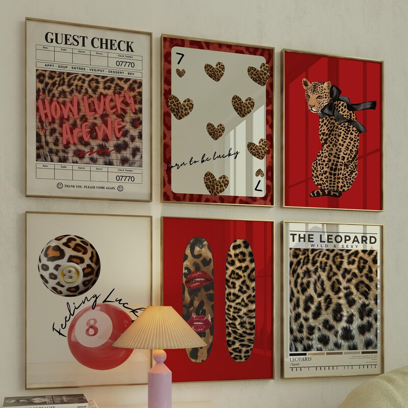 Cheetah 8 Ball - Etsy