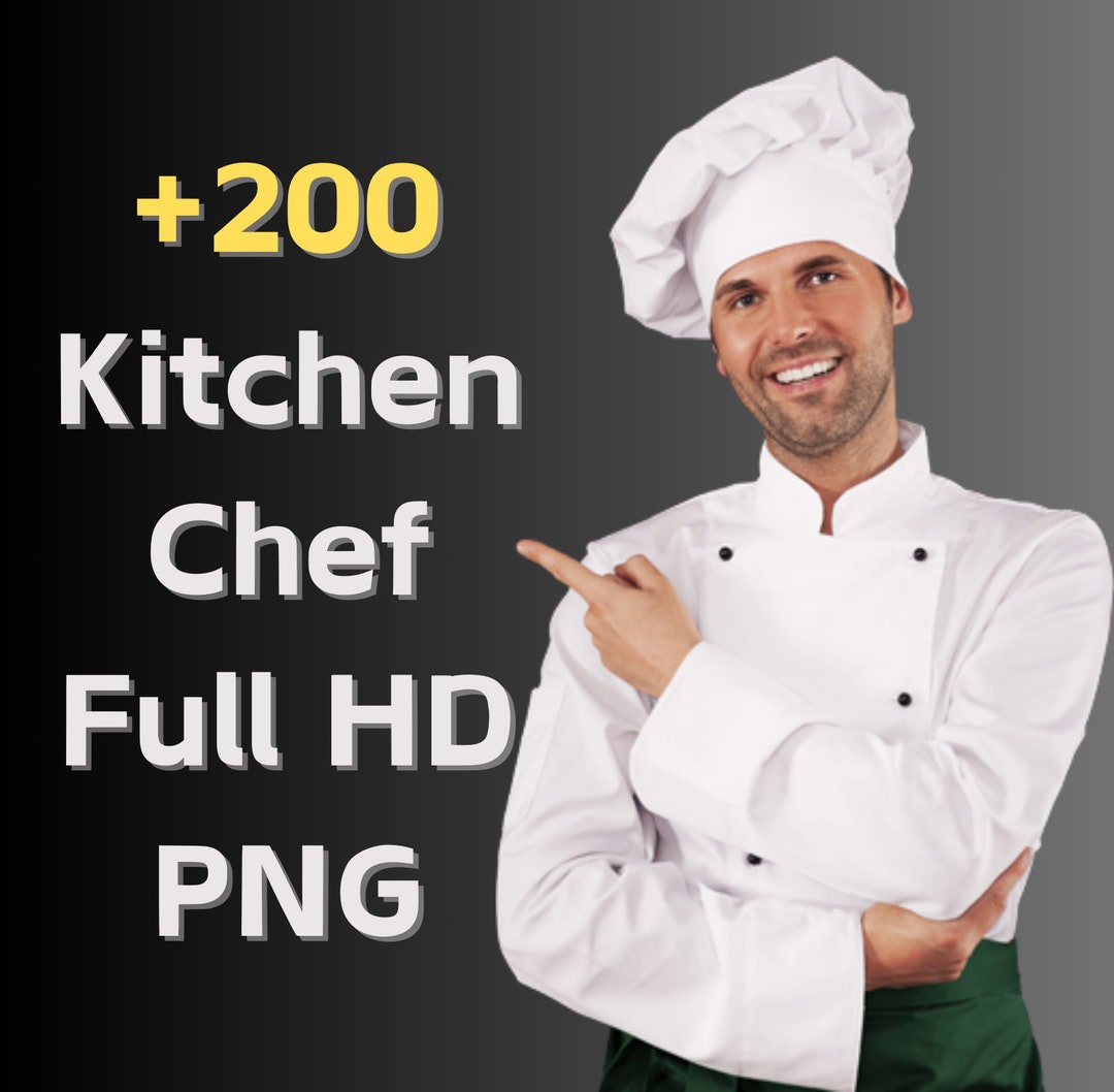 200+ Kitchen Chef Full HD PNG Download, Kitchen Chef Photo Stock - Etsy