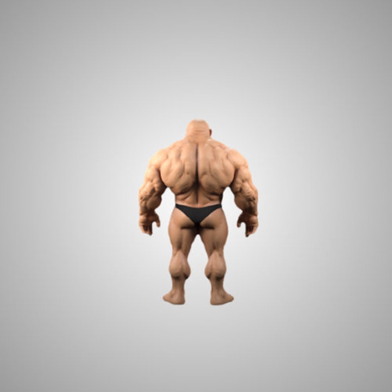 Procreate 3D Object Models, , 3D Big Man Model, 3D Arm Model, 3D Leg ...