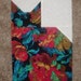 Set of 9 Kaffe Fassett Collective Large Cat Quilt Blocks 8 1/4 X 12 3/4 ...