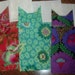 Set of 9 Kaffe Fassett Collective Large Cat Quilt Blocks 8 1/4 - Etsy