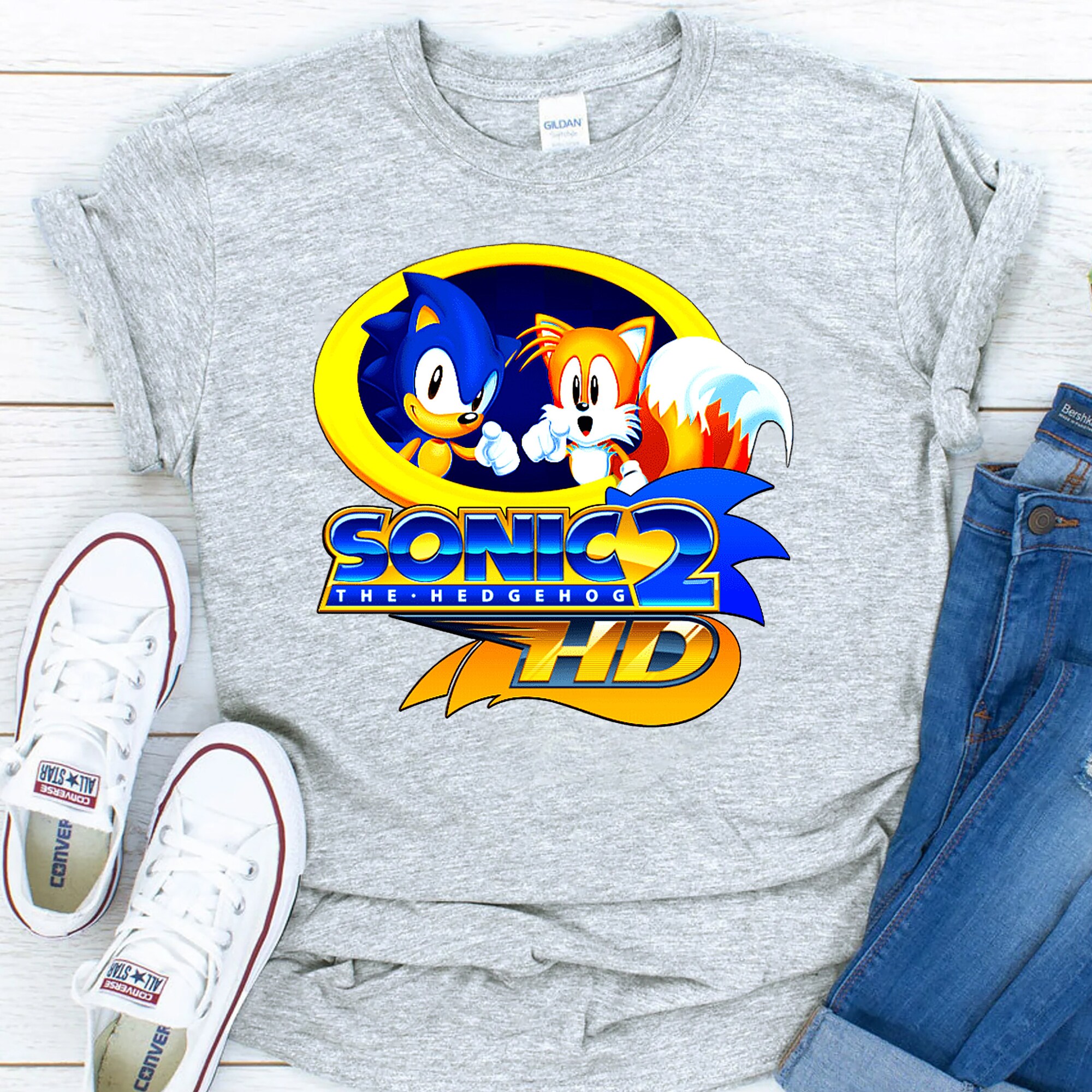 Sonic 2 Shirt, Sonic & Friends Shirt, Sonic 2 Advance Shirt, Sonic 2 ...