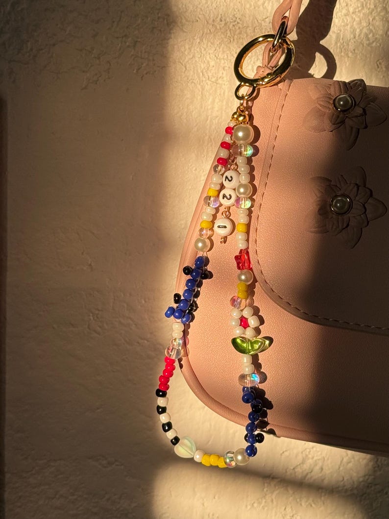F1 Inspired Beaded Keychain | Formula 1 Inspired Race Car Bag Charm ...