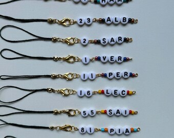 F1 Inspired Team Phone Charm/keychainlanyard Accessory - Etsy