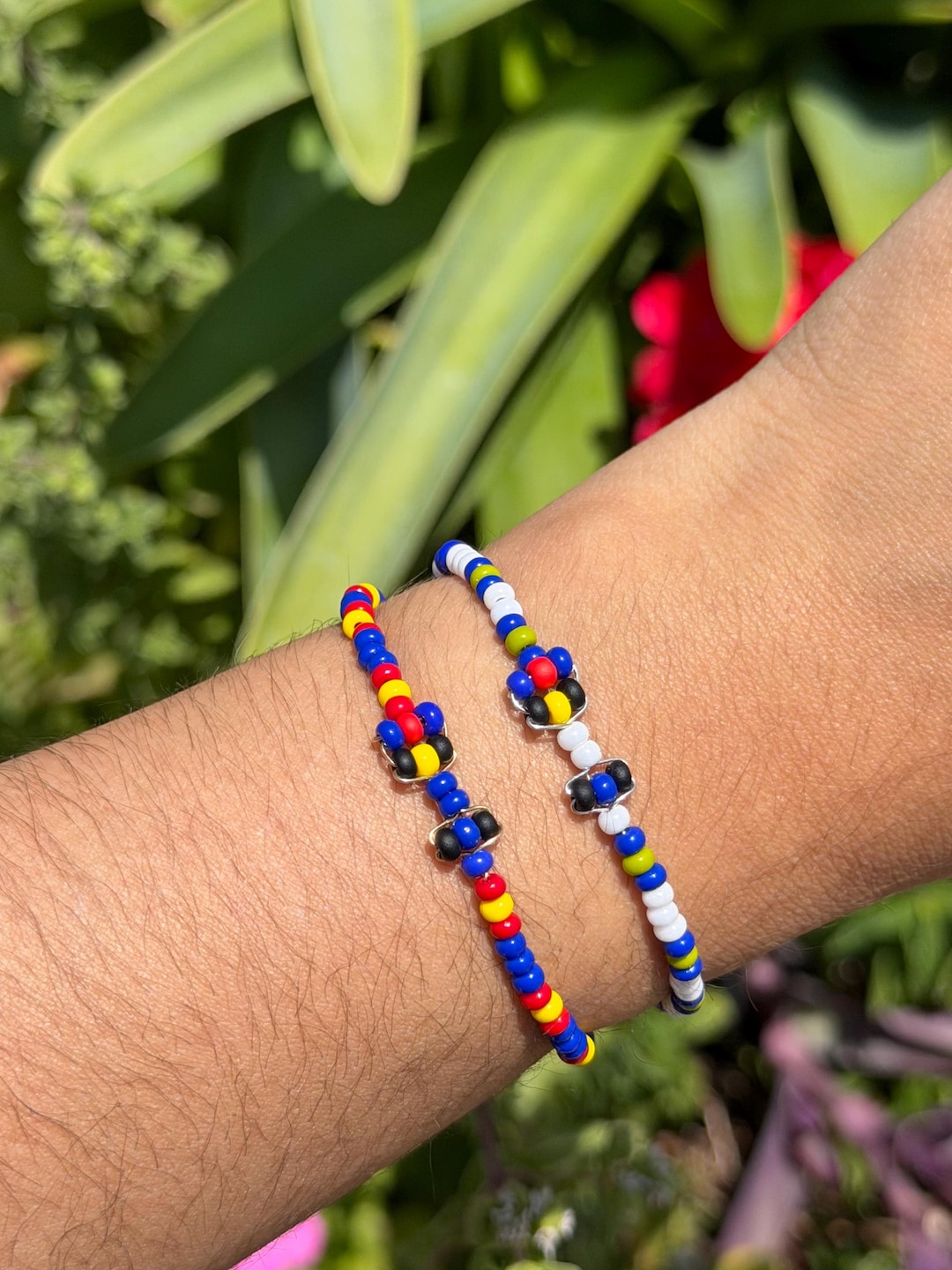 F1 Inspired Beaded Race Car Bracelet | Formula 1 Inspired Jewelry - Etsy