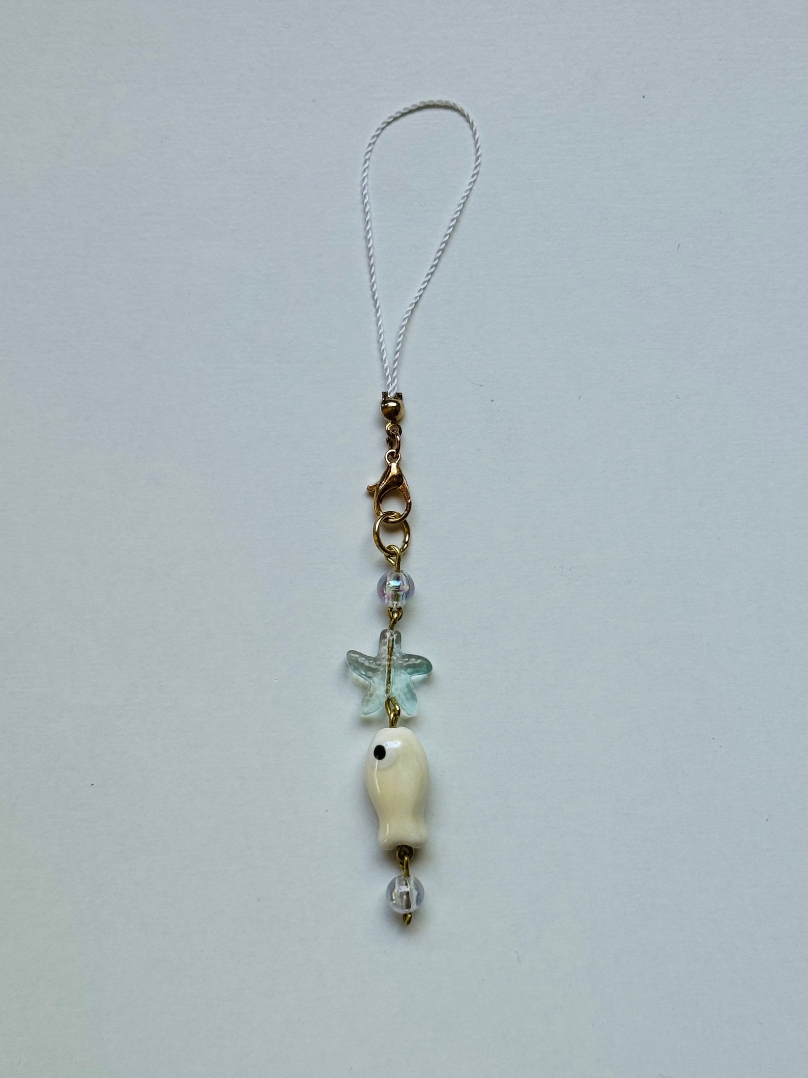 Aquatic Aesthetic Fish Starfish Phone Charm/accessory - Etsy
