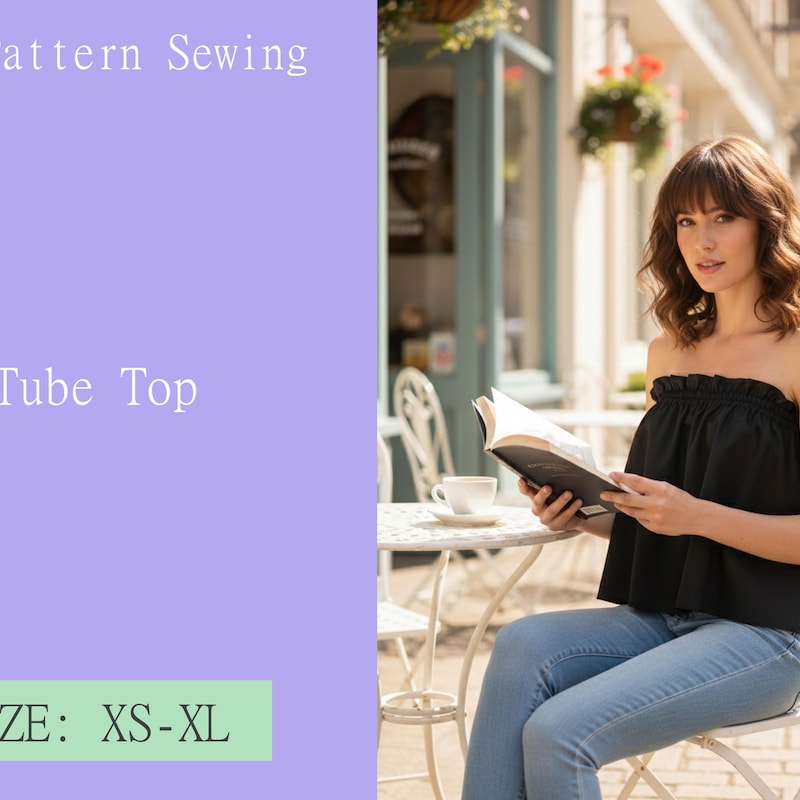 Black Bandeau Tube Top - Etsy