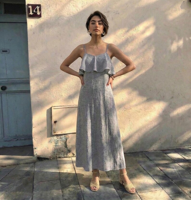 Strappy Backless Dress Patterns Sewing PDF Digital Goods DIY Size 4XL ...