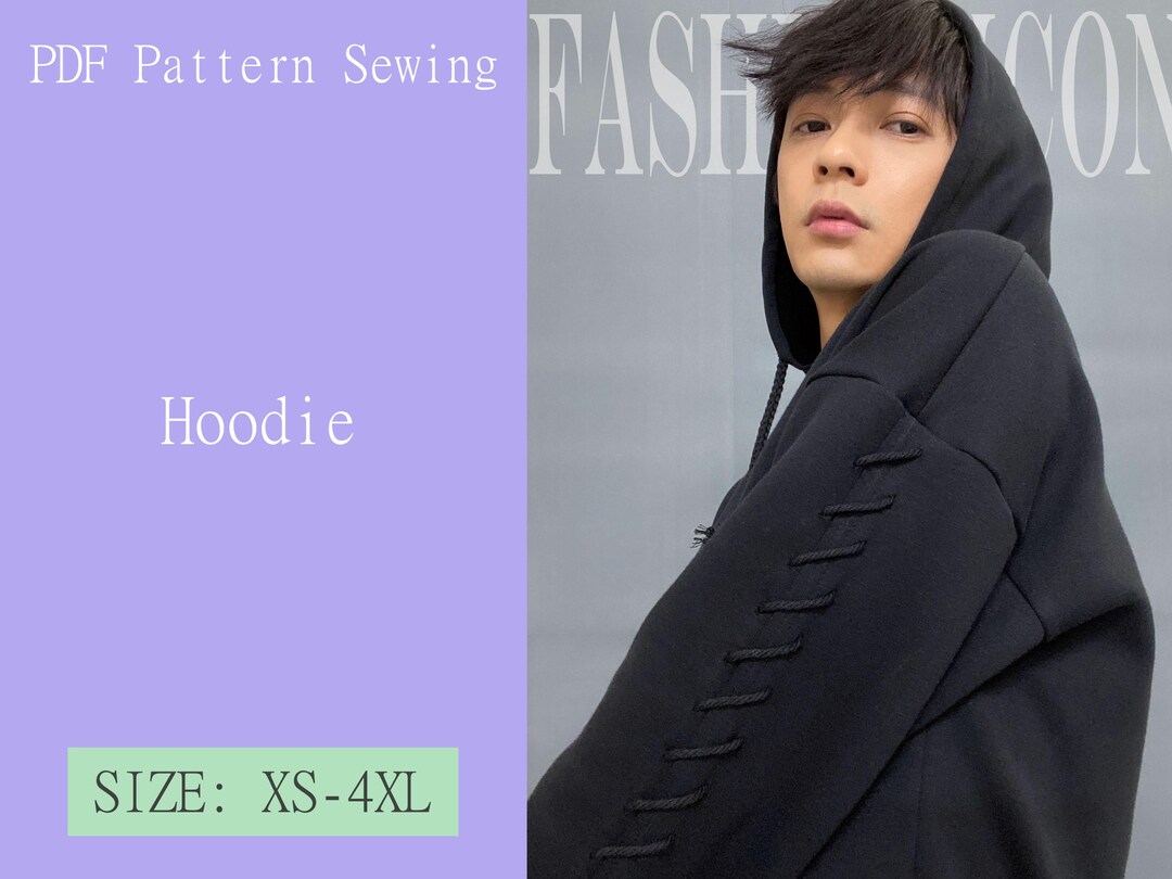 Hoodie Patterns Sewing PDF Digital Goods - Etsy