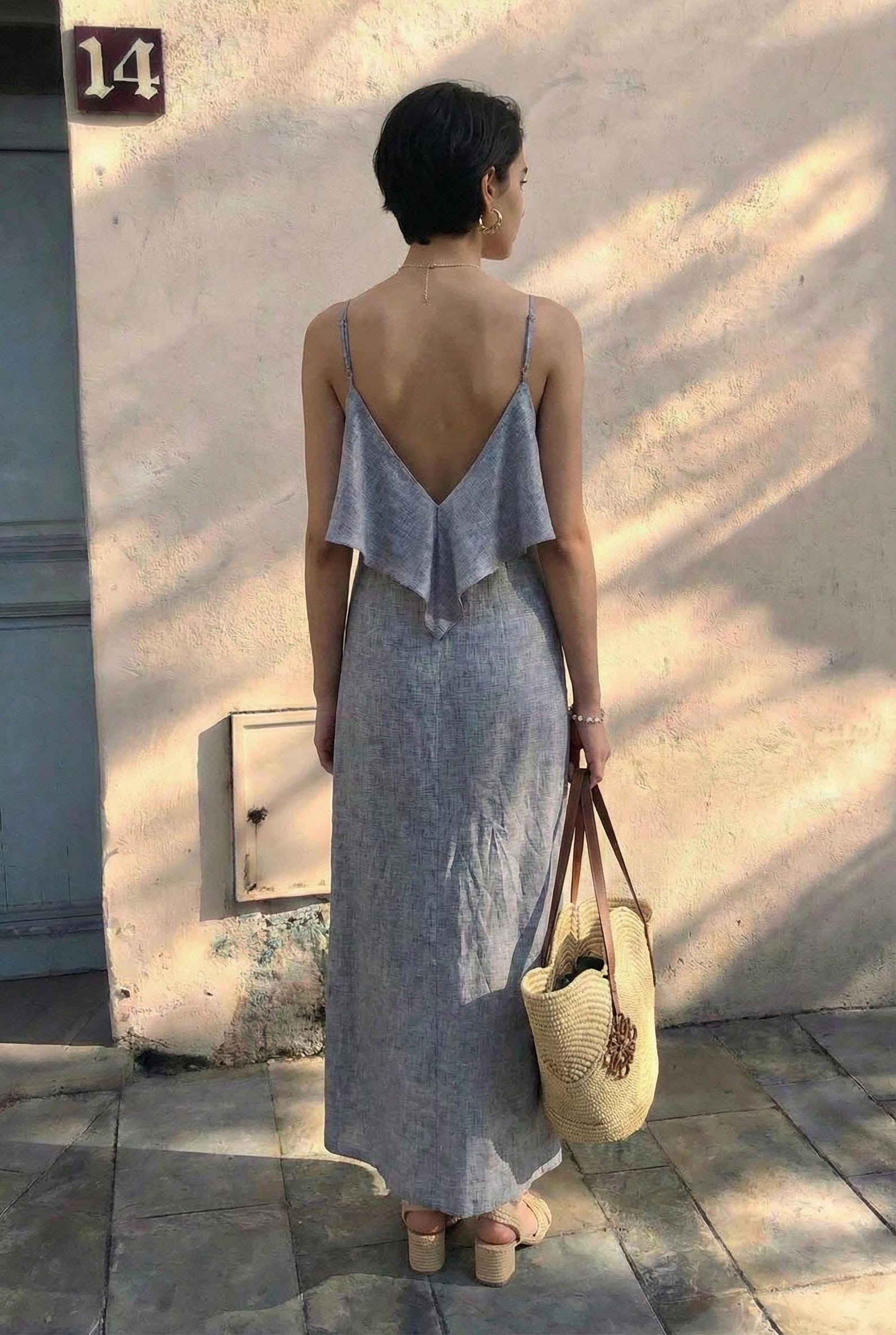 Strappy Backless Dress Patterns Sewing PDF Digital Goods DIY Size 4XL ...