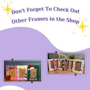 Handmade Punch Needle Picture Frame Home Decor 4x6 Picture Frame Punch ...