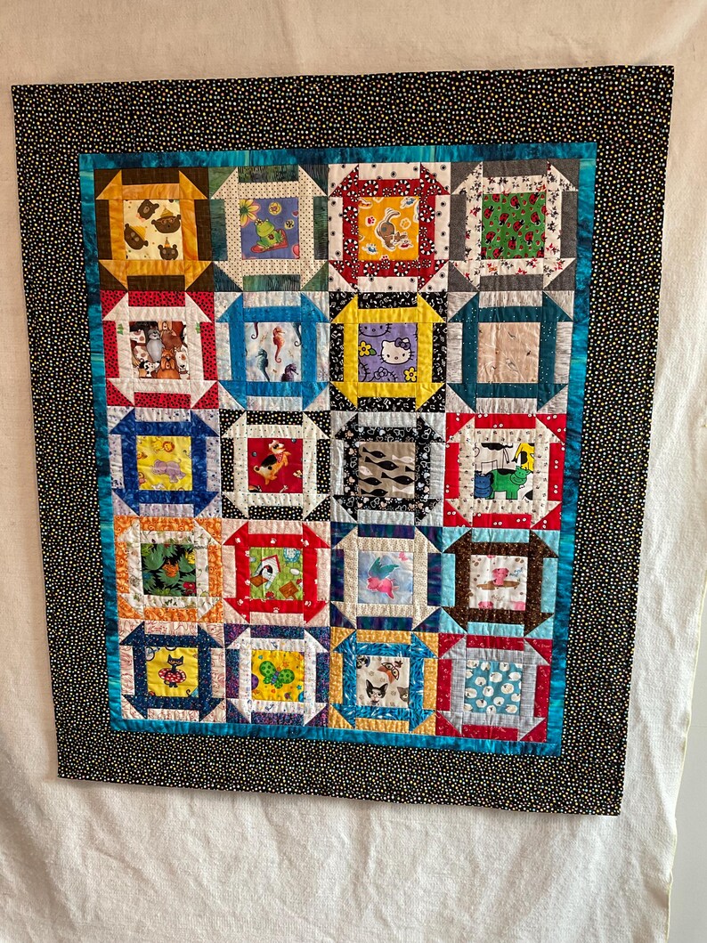 Animal Centered Churn Dash With Bright Contrasting Colors Children’s ...