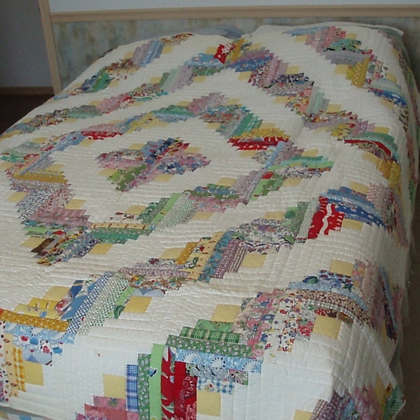 Log Cabin Quilt Patterns - Etsy