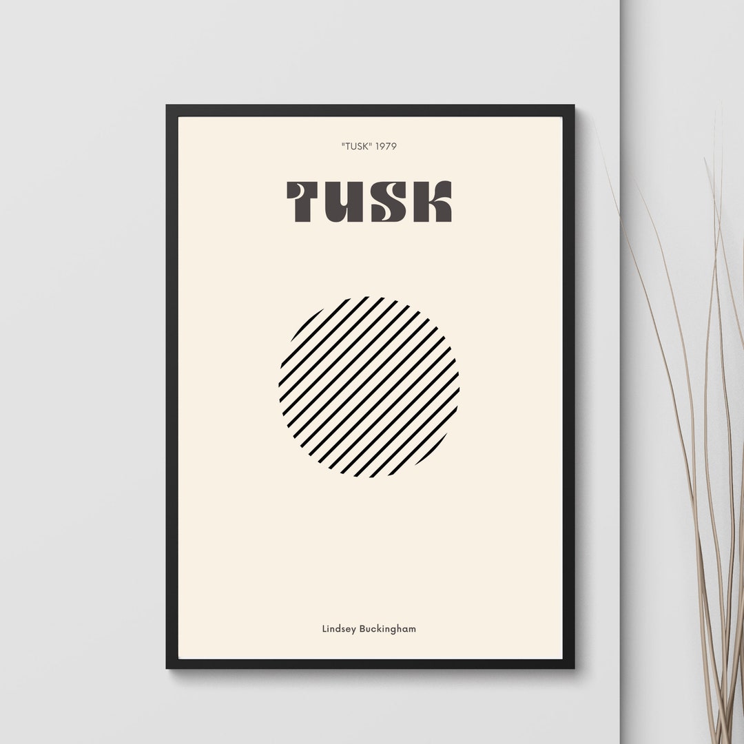 Fleetwood Mac 'tusk' Art Print 1979 Song Title Digital Download - Etsy
