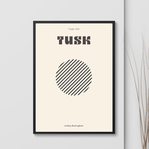 Fleetwood Mac 'tusk' Art Print 1979 Song Title Digital Download - Etsy