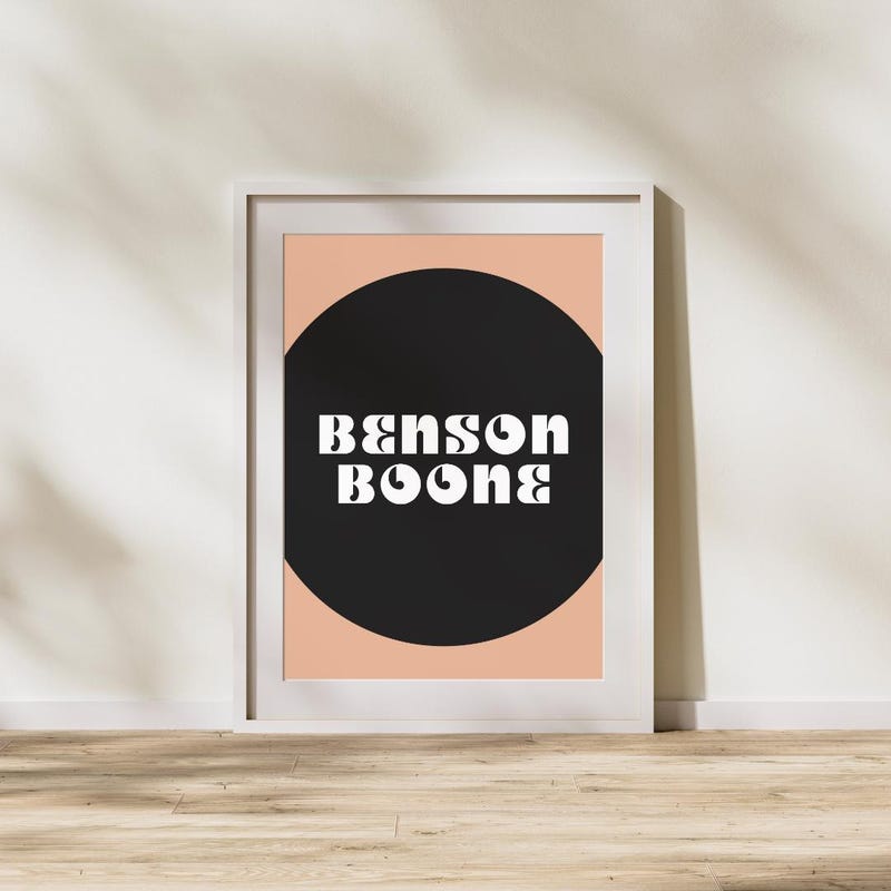 Benson Boone Poster - Etsy