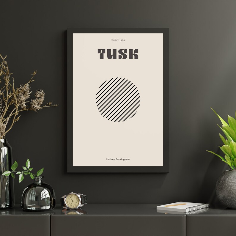 Fleetwood Mac 'tusk' Art Print 1979 Song Title Digital Download - Etsy