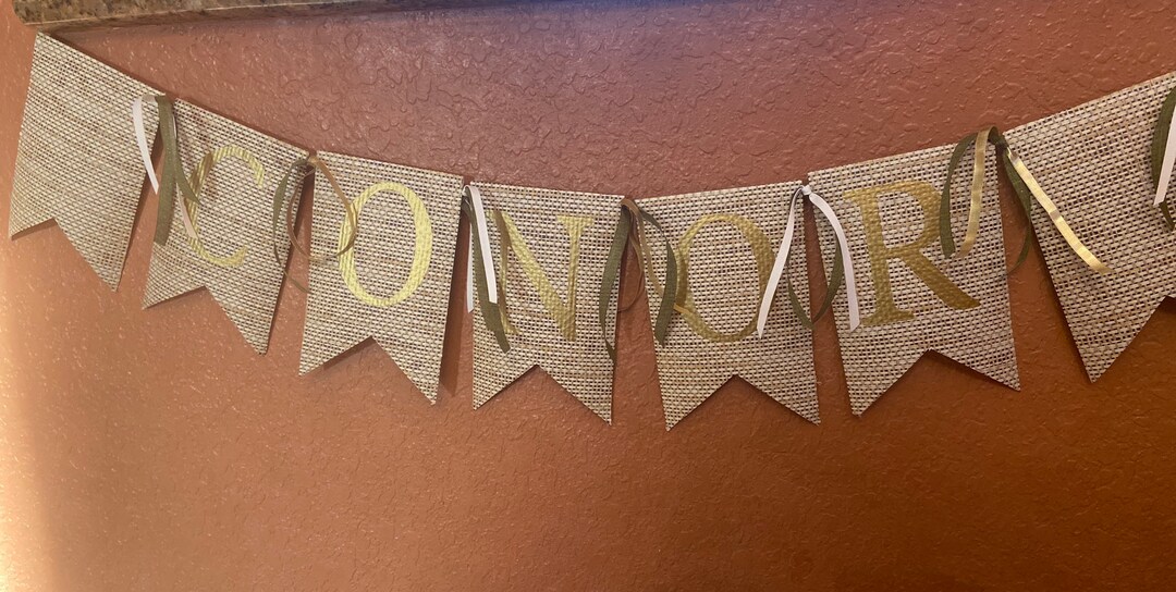 Custom Fishtail Banner - Etsy