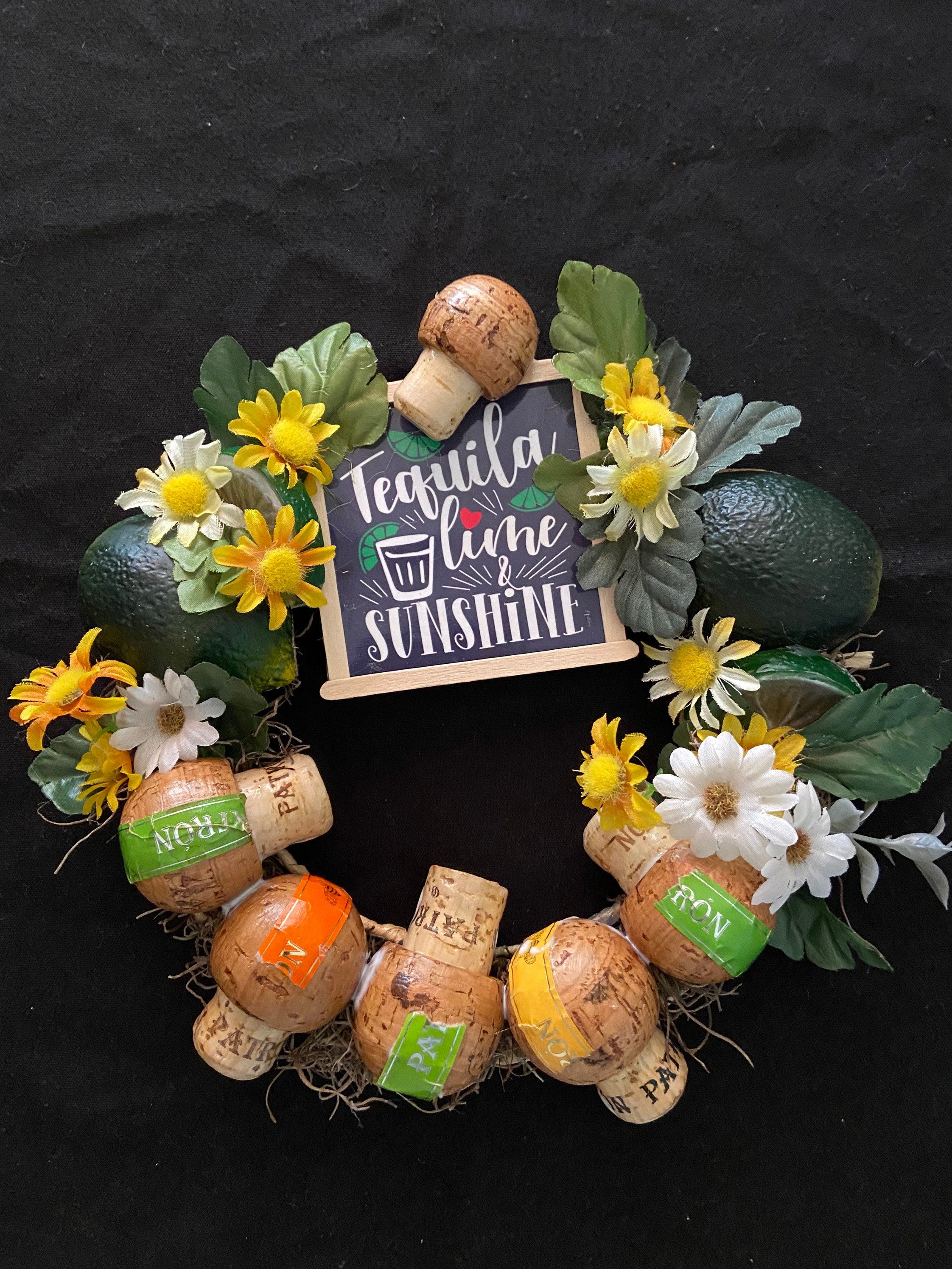 Tequila Cork Wreath - Etsy