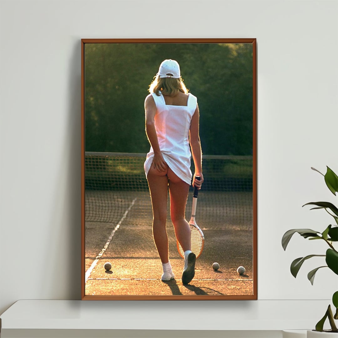 Tennis Girl Bum Athena Movie Poster, Personalized Gifts for Him/her, Canvas Wall Art Print, Home ...