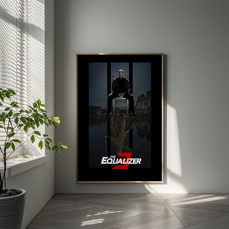 Digital the Equalizer 3 Movie Poster, Personalized Gifts for Him/her ...