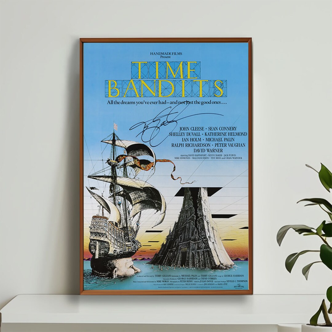 Time Bandits Movie Poster, Personalized Gifts for Him/her, Canvas Wall ...
