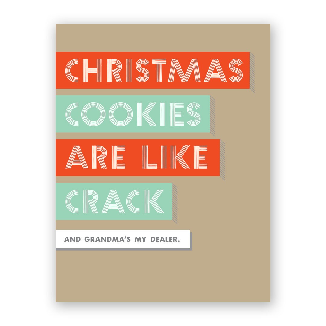 Christmas Cookies Card - Etsy