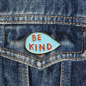Be Kind Pin - Etsy