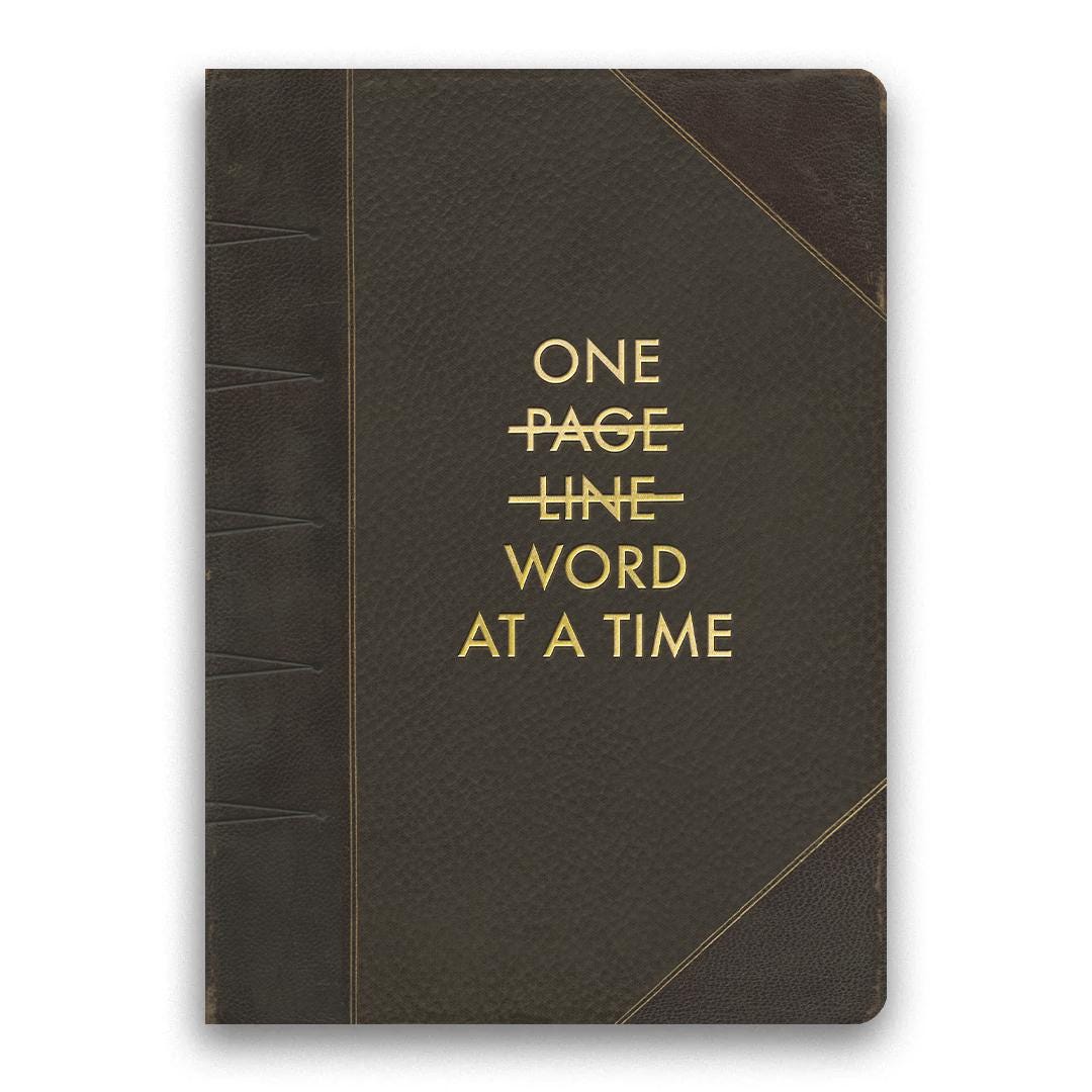 MM X V.E. Schwab - One Word - JOURNAL - Humor - Gift - Etsy