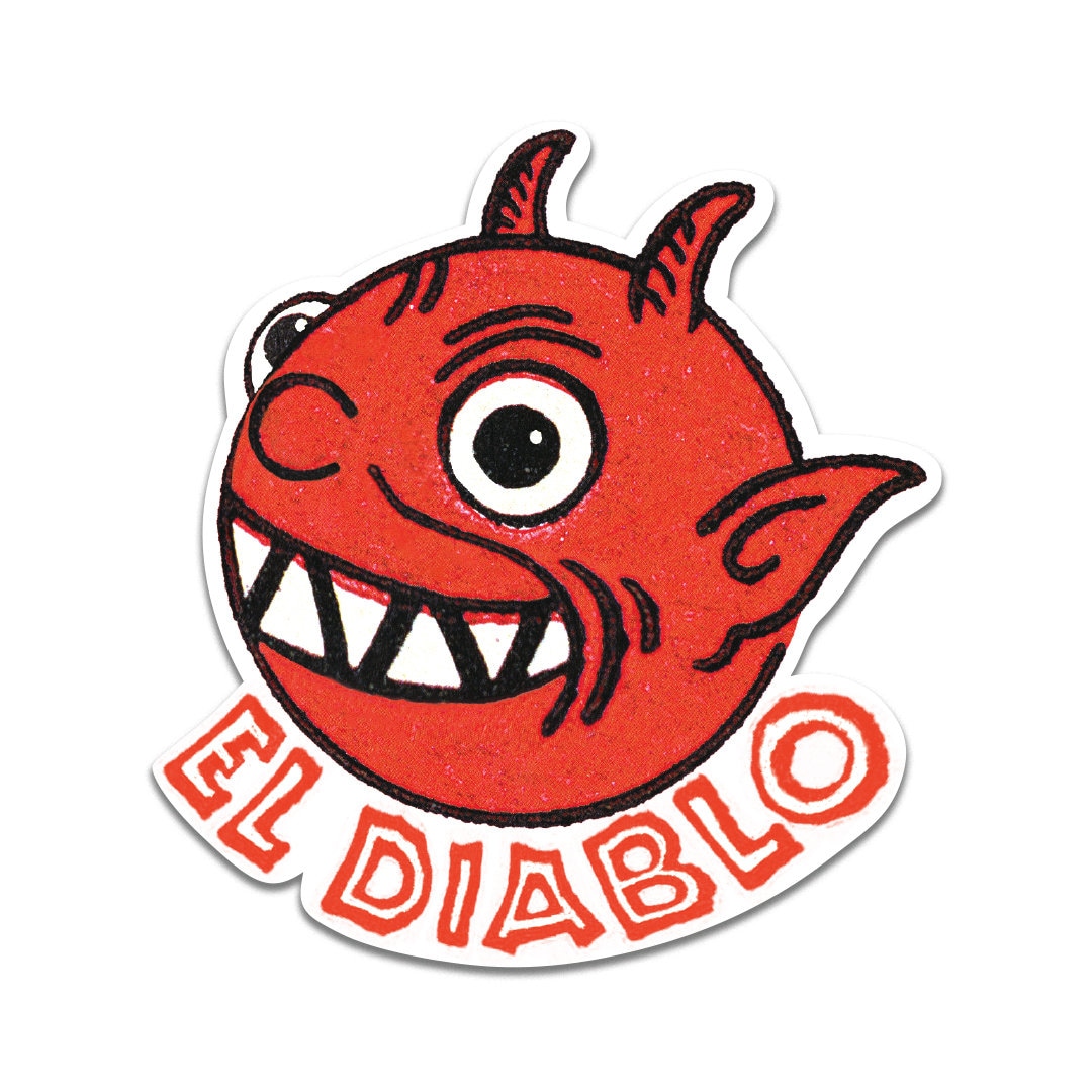 El Diablo Sticker - Etsy