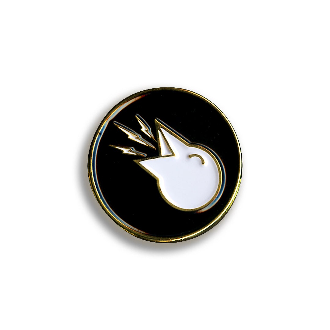 Mincing Mockingbird Bird Pin - Etsy