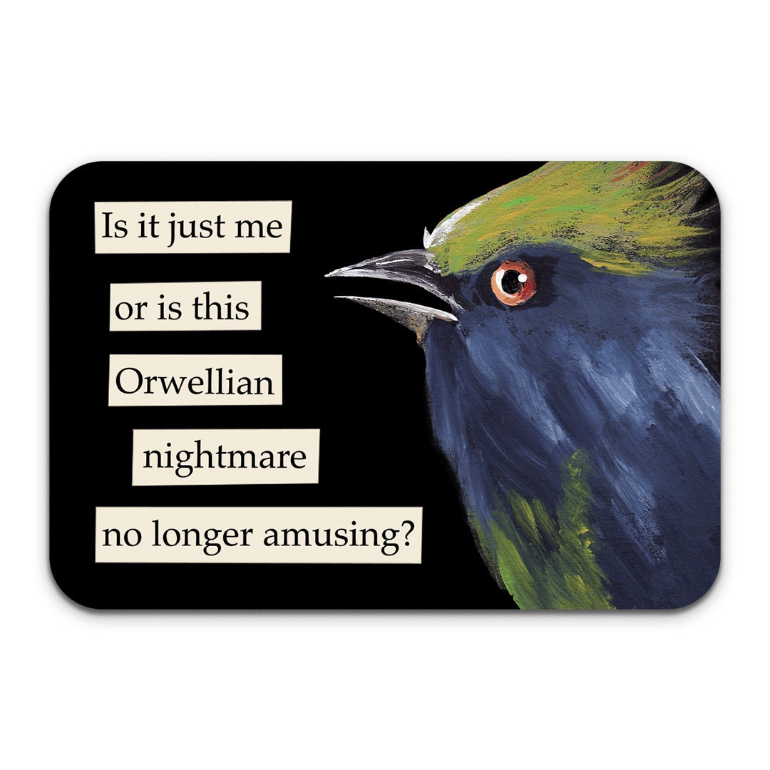 Orwellian Sticker - Etsy