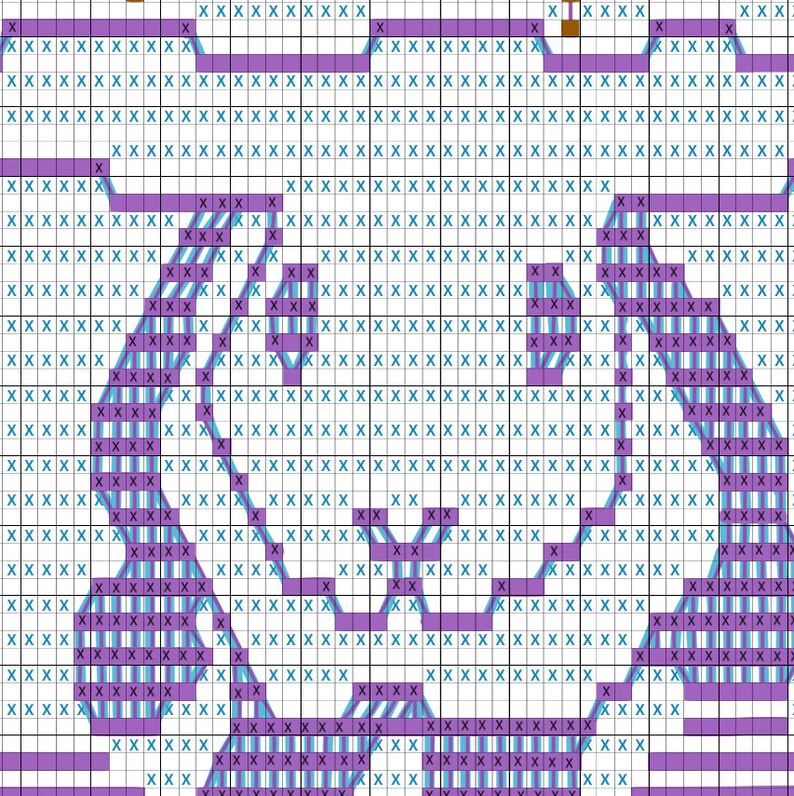 Bunny Overlay Mosaic Crochet Pattern - Etsy