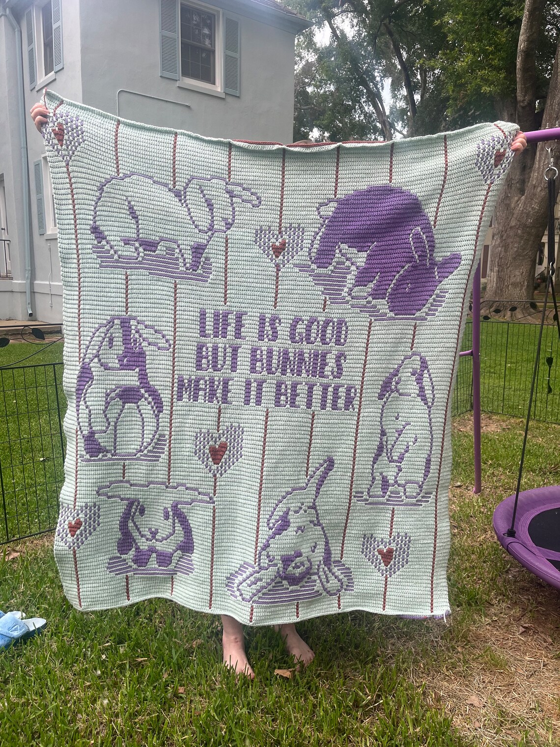 Bunny Overlay Mosaic Crochet Pattern - Etsy