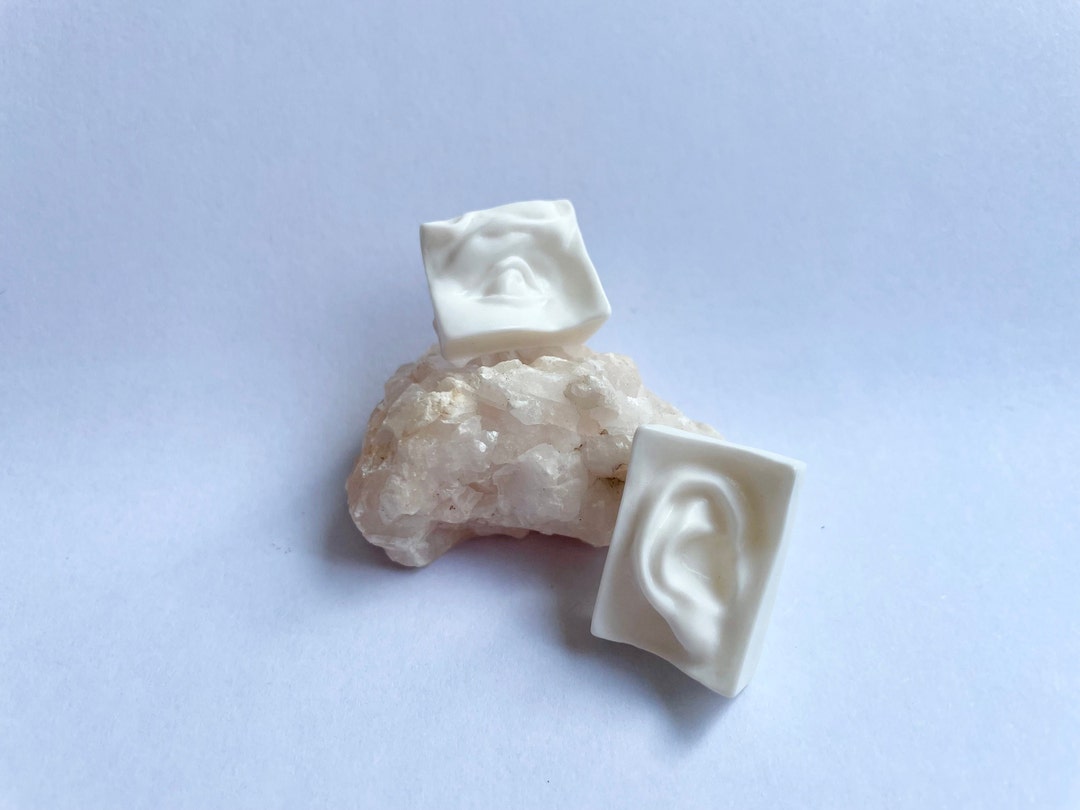 Eye Clay Stud Earrings | David Michelangelo Earrings, Famous Art ...
