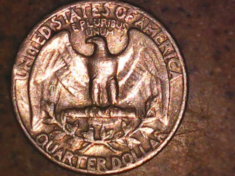 1967 Washington Quarter No Mint Mark Errors on Coin Edge - Etsy